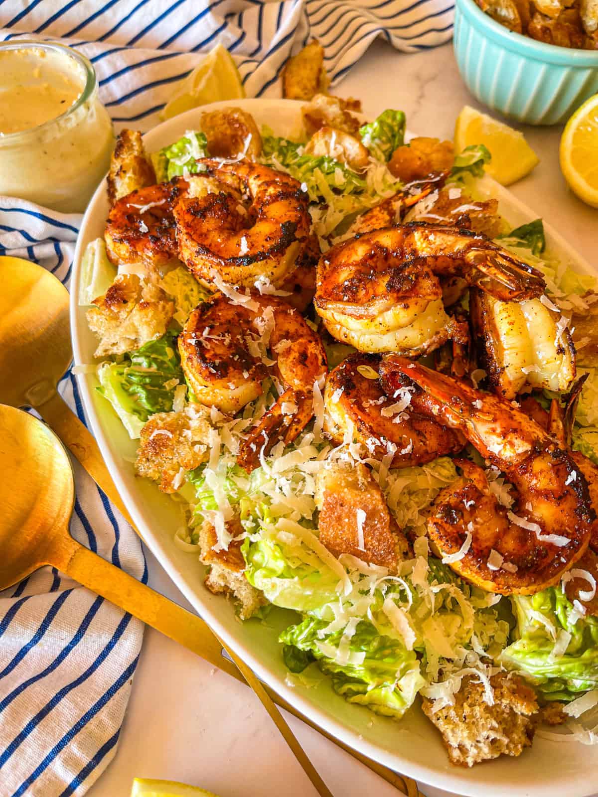 Sicocean Antananarivo | Salade César aux crevettes (style restaurant)