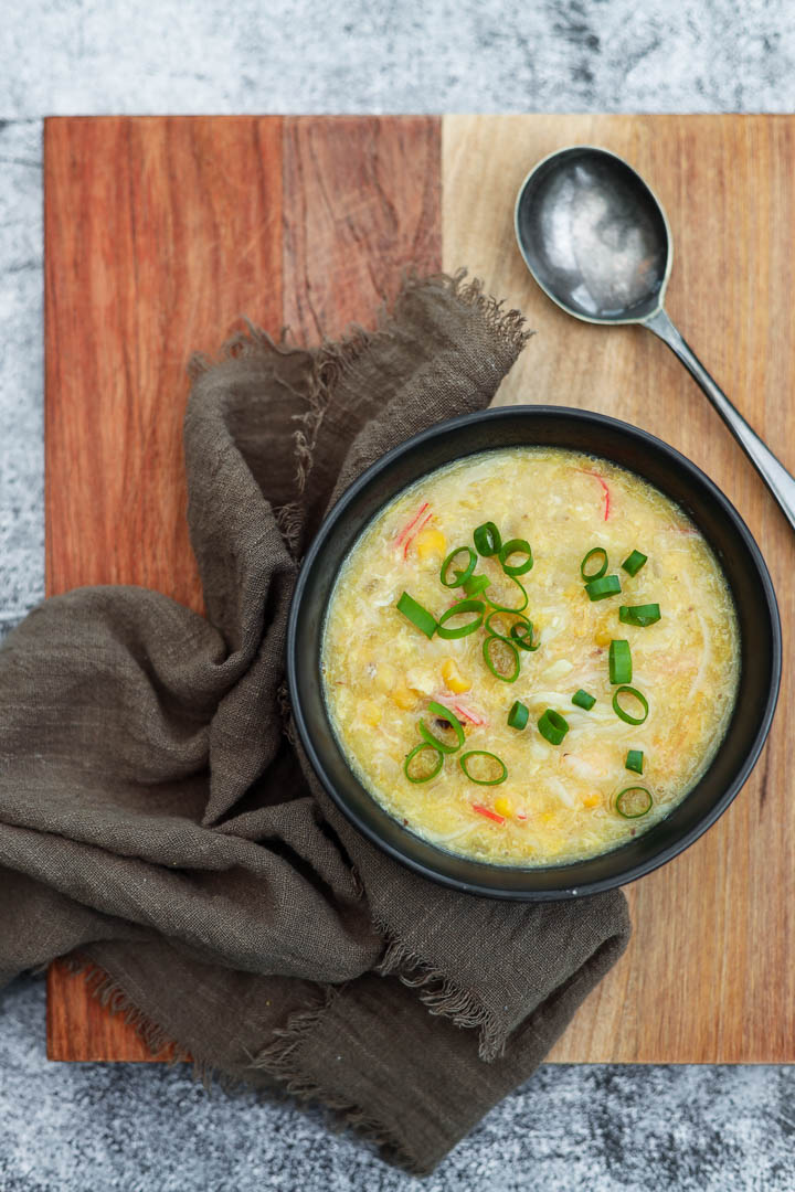 La beauté de la soupe aux drop